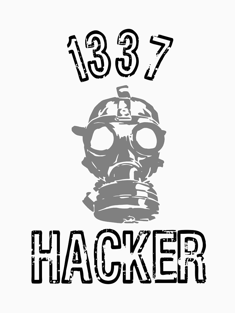 "1337 "Elite" Hacker " T-shirt by ByTekk | Redbubble | hacker t-shirts ...