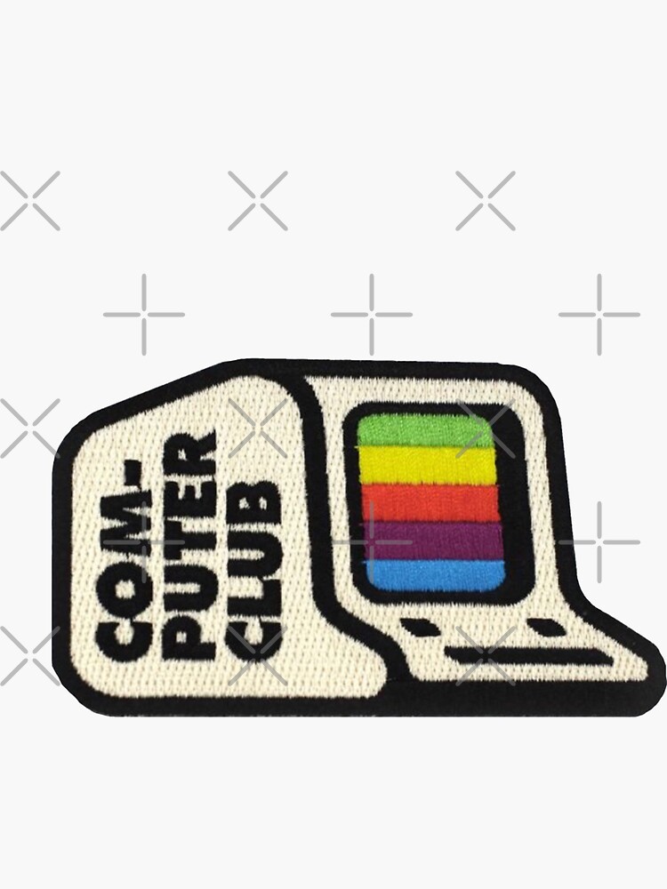 "Computer Club" Sticker for Sale by MayaHanna | Redbubble