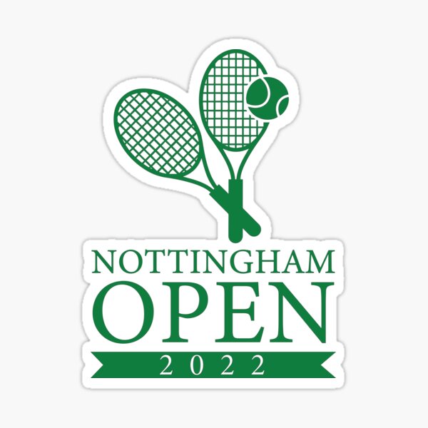 "Nottingham Open 2022" Sticker for Sale by Lougi | Redbubble