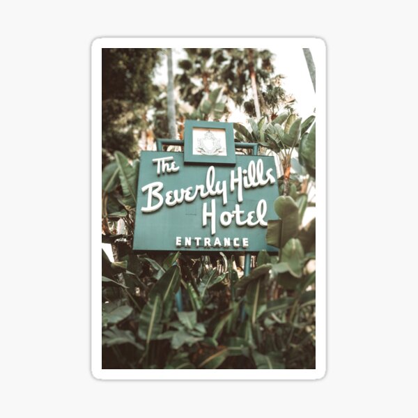 "Southern California Beverly Hills" Sticker by CaliforniaPhoto | Redbubble
