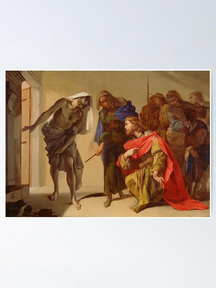 "The Shade of Samuel Invoked by Saul | Bernardo Cavallino | 1656 ...