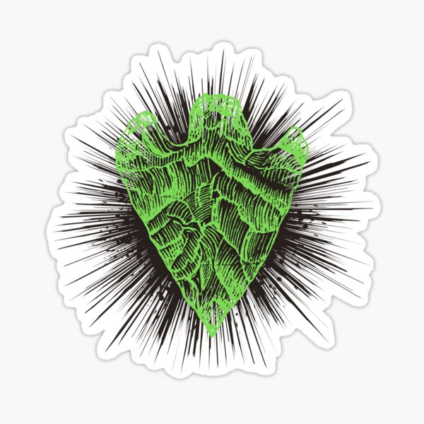 "Arrowhead Green" Sticker for Sale by NDNlook | Redbubble