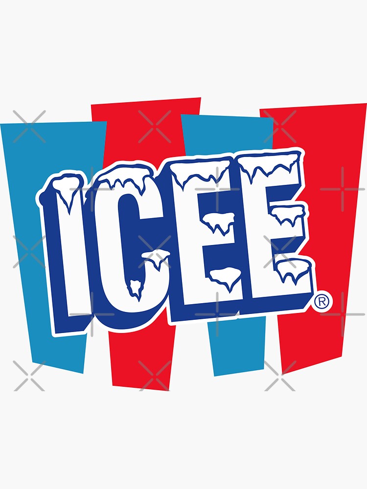 "Die besten Kino-Snacks ICEE-Logo-Snacks mit Logo-Popcorn" Sticker von ...