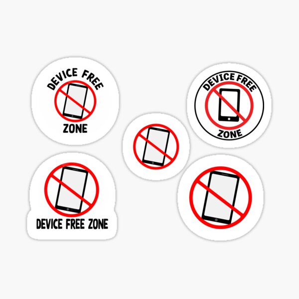"Device free Zone, digital detox, no phones, no technology,detox ...