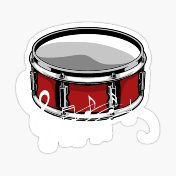 "Marching Band Drumming Snare Drum" Sticker for Sale by DanBaoFGW ...