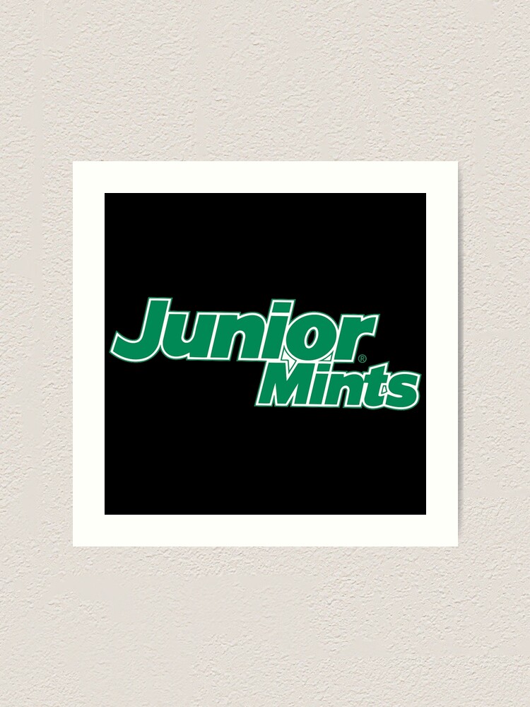 Lámina artística «The Best Movie Theatre Junior Mints bocadillos logo ...