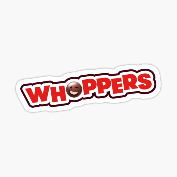 "The Best Movie Theater Whoppers snacks logo popcorn" Sticker for Sale ...