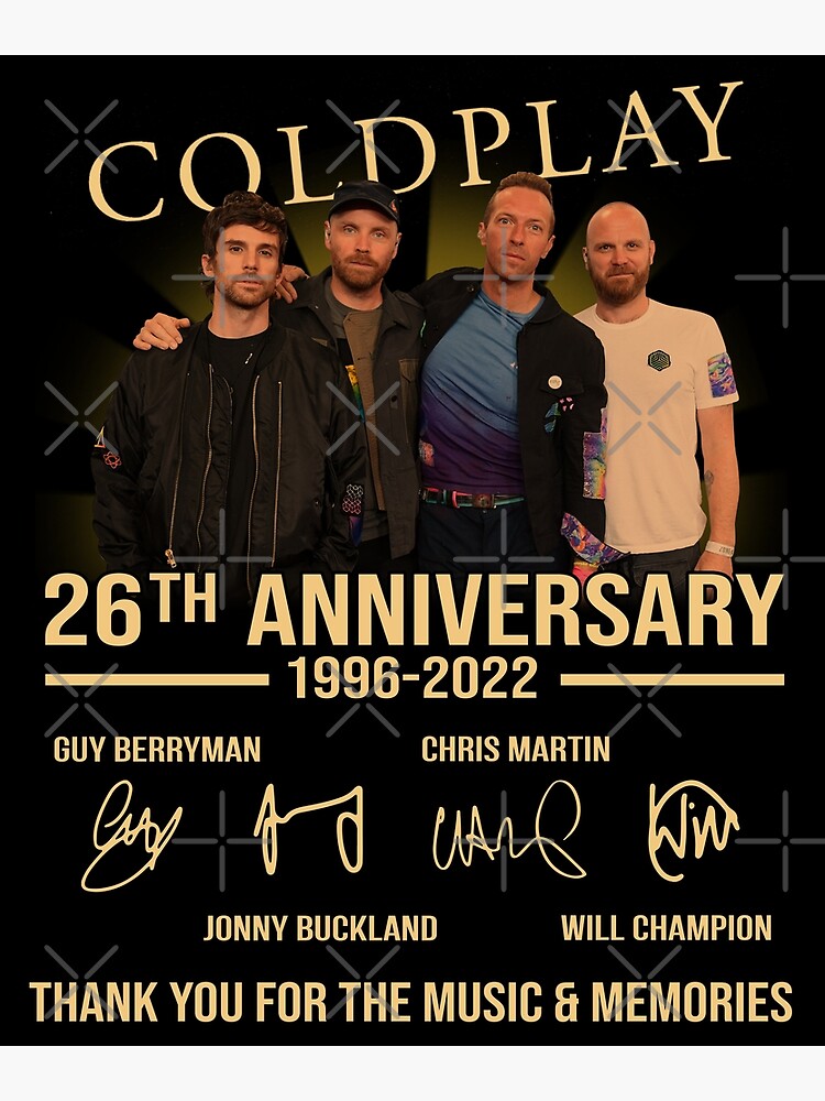 Póster «26 Aniversario 1996-2022 Gracias por las firmas de recuerdos ...