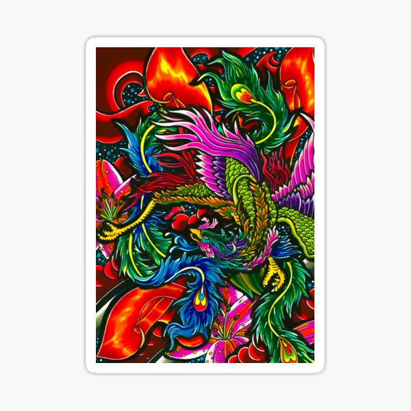 "phoenix" Sticker for Sale by Thoricartist | Redbubble