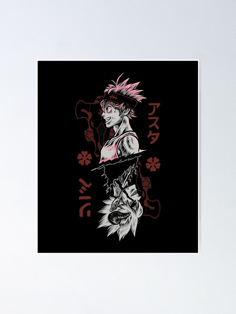 "Asta - Black Clover" Poster for Sale by Banhmi1003 | Redbubble