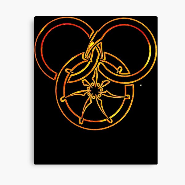 "Wheel Of Time Quotes Logo " Canvas Print for Sale by Wendydams | Redbubble