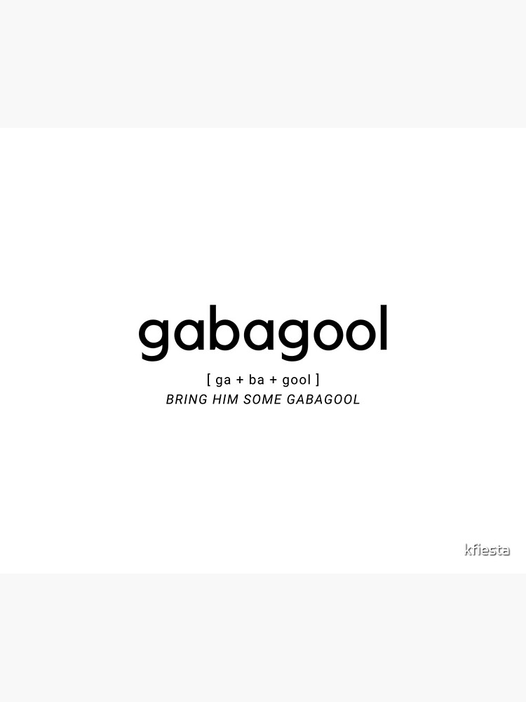 The Gabagool Song Mouse Pads & Desk Mats for Sale | Redbubble