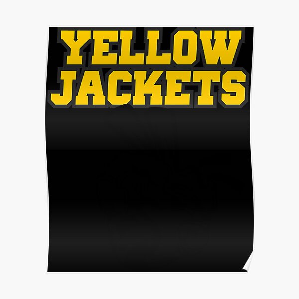"Yellow Jackets Team Logo Sport " Poster for Sale by KathyFox1 | Redbubble