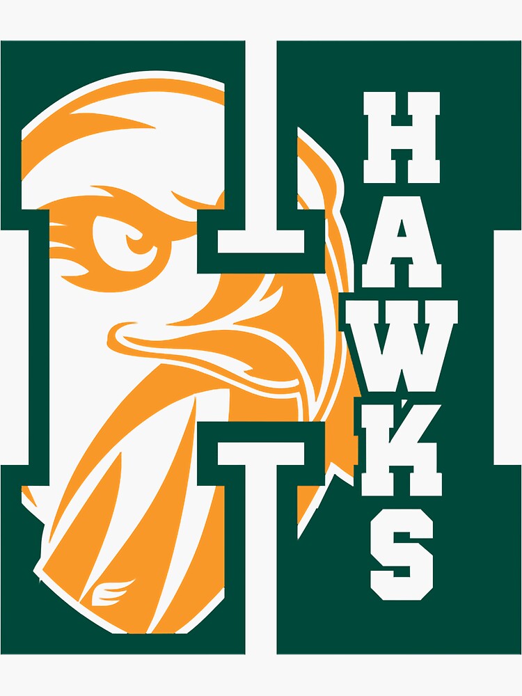"Hawks Team Logo" Sticker for Sale by KathyFox1 | Redbubble
