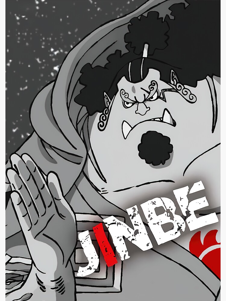 "Jinbe One Piece" Sticker for Sale by JodyBoling | Redbubble