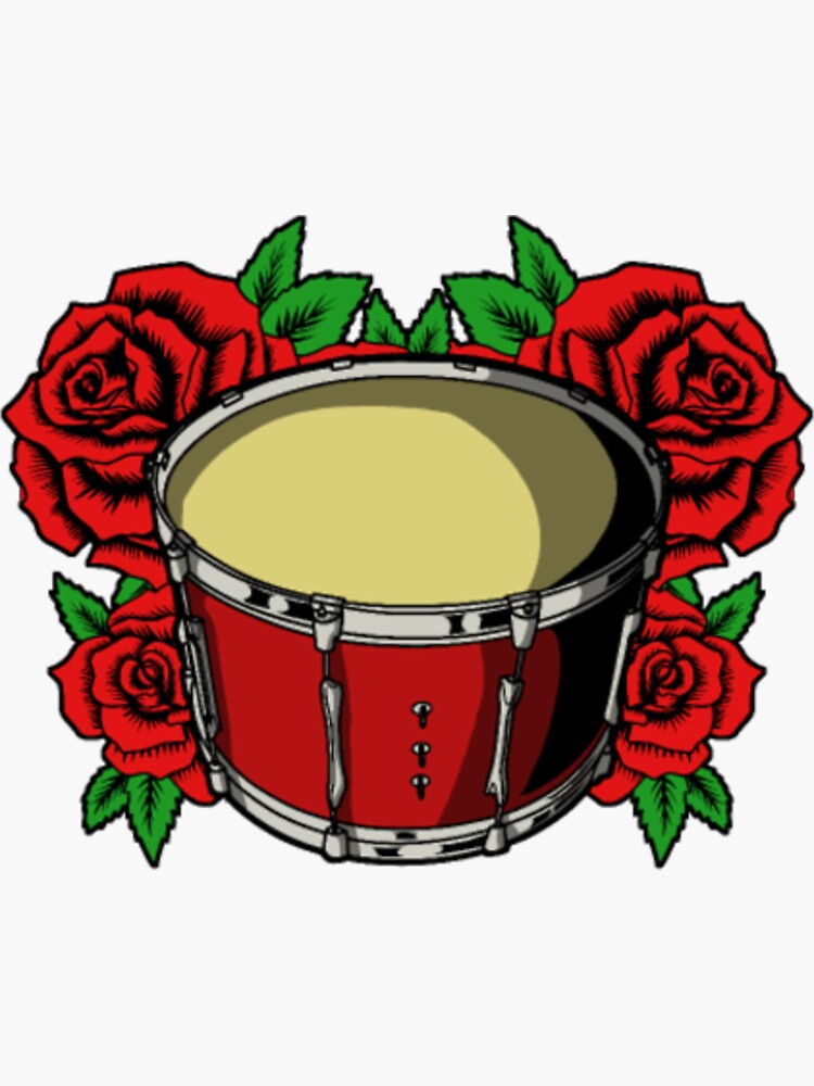 "Marching Band Drumming Snare Drum" Sticker for Sale by KienDXAE ...