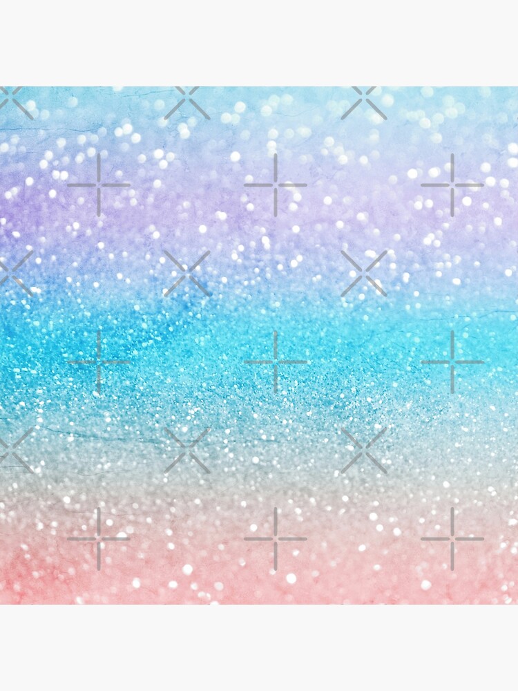 "Pink Blue Gradient Glitter Textures 2 | Glitter Textures " Poster for ...