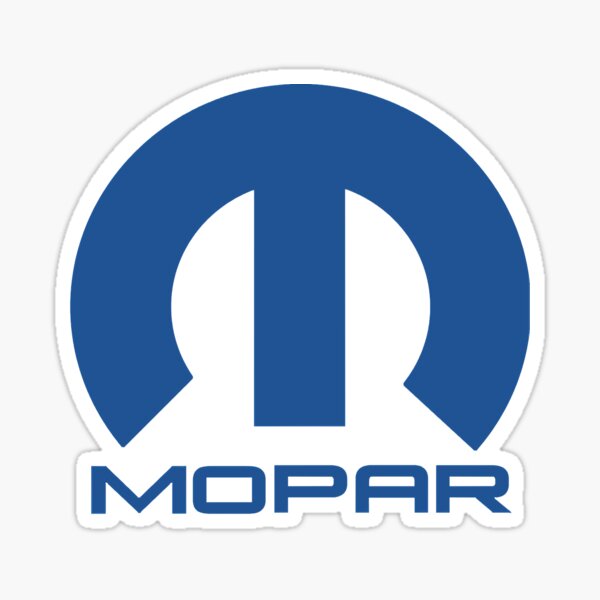 "MOPAR LOGO" Sticker for Sale by DebraCantr | Redbubble