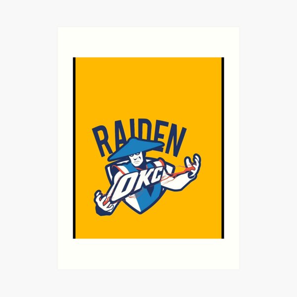 "Mortal Kombats Raiden Logo" Art Print for Sale by DebraCantr | Redbubble