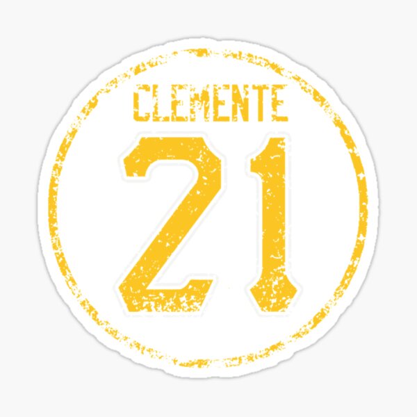 "The Legend Roberto clemente 21 " Sticker for Sale by TheBestZaraP ...