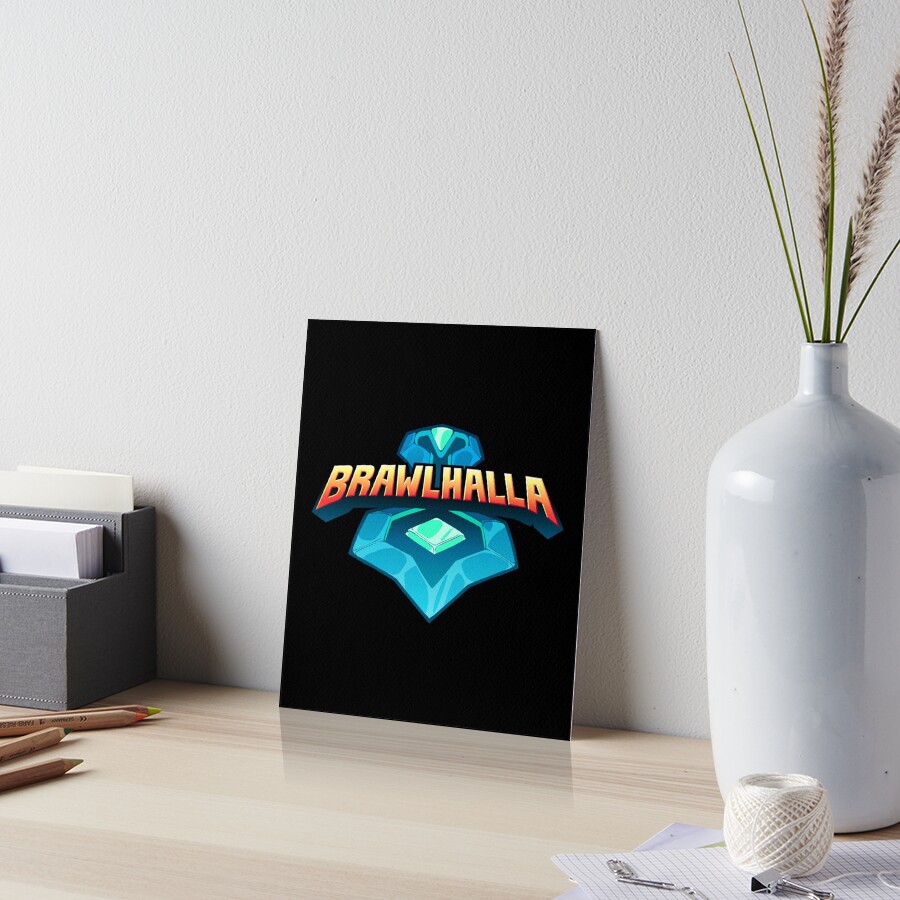 "Brawlhalla logo " Art Board Print by TngSae | Redbubble