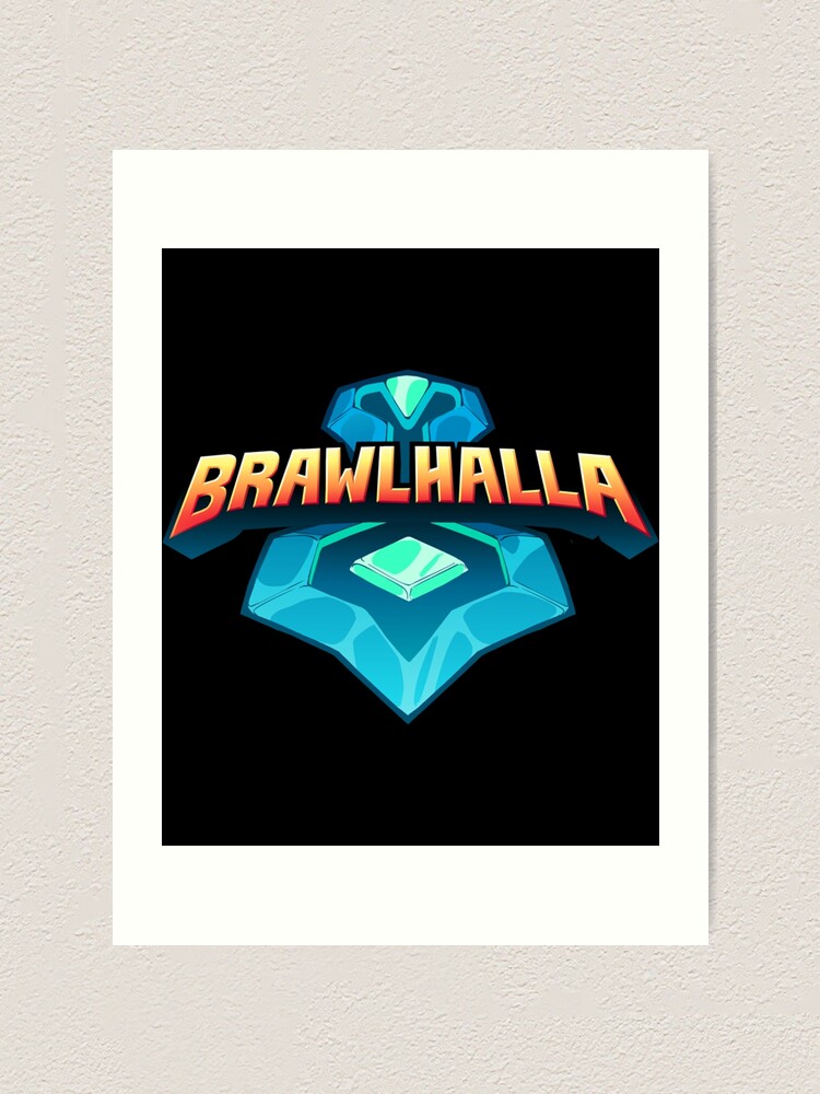 "Brawlhalla logo " Art Print for Sale by TngSae | Redbubble