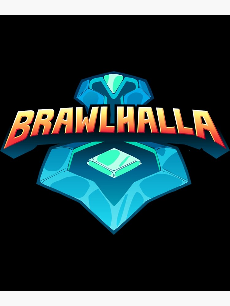 "Brawlhalla logo " Art Print for Sale by TngSae | Redbubble