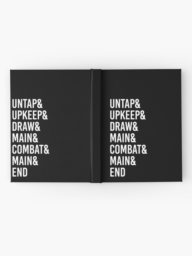 Magic The Gathering Game Phases Hardcover Journal By Fivethirtyone Redbubble