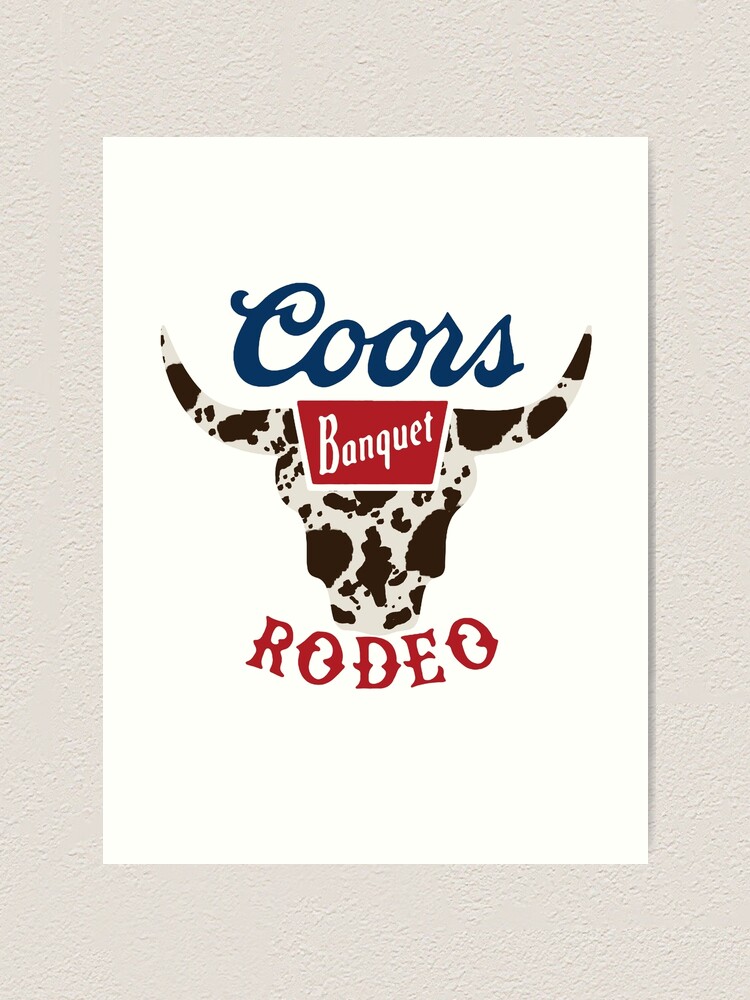 "Vintage Coors Rodeo Logo Graphic, Coors Banquet Beer, Coors And ...