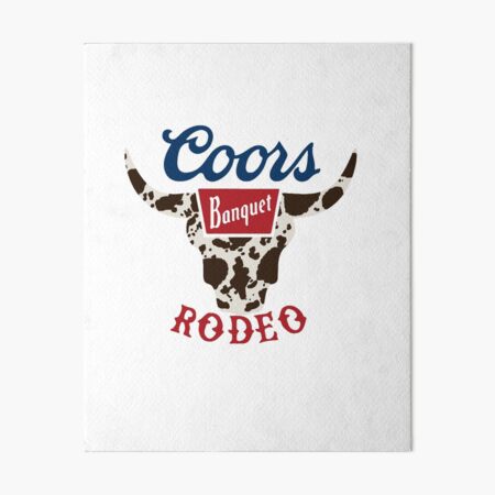 "Vintage Coors Rodeo Logo Graphic, Coors Banquet Beer, Coors And ...