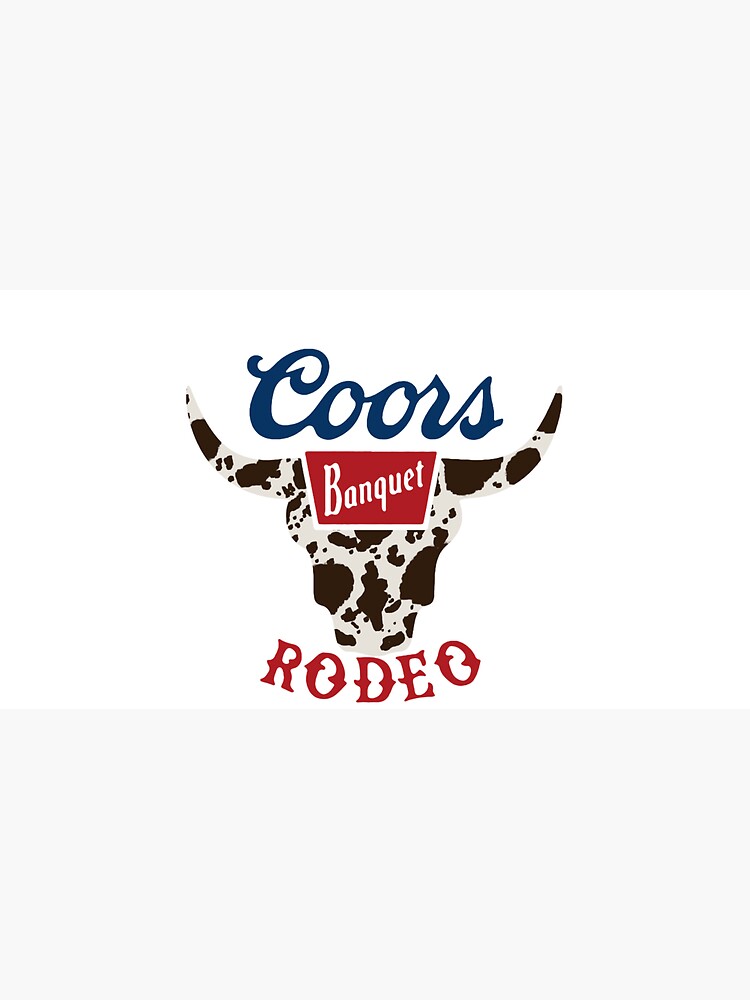 "Vintage Coors Rodeo Logo Graphic, Coors Banquet Beer, Coors And ...