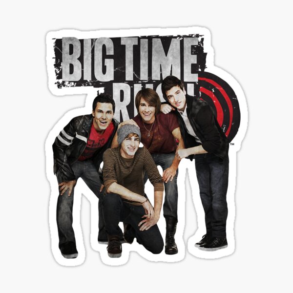 "Big-Time Rush" Sticker for Sale by Leovid56 | Redbubble