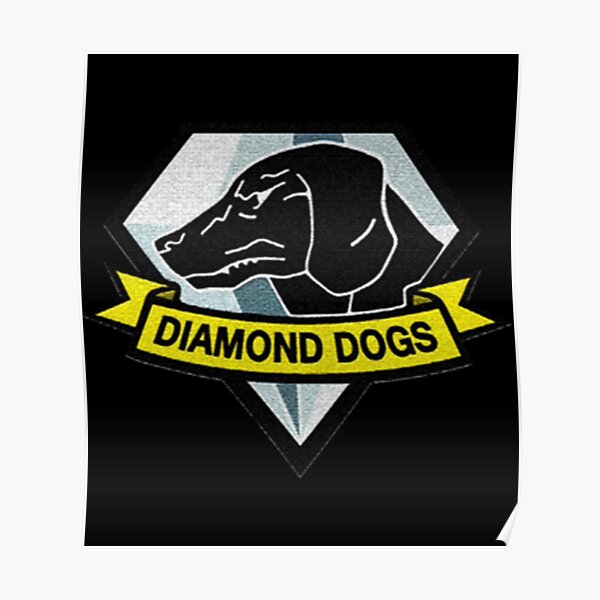 "Metal Gear Solid Vdiamond Dogs Badge" Poster for Sale by ahiberry74 ...