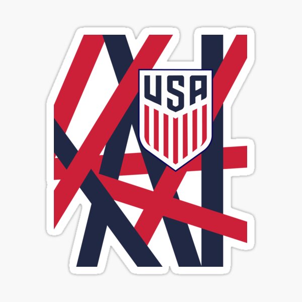 "USMNT SOCCER-MENS US TEAM COSTUME" Sticker for Sale by Cotton4u ...