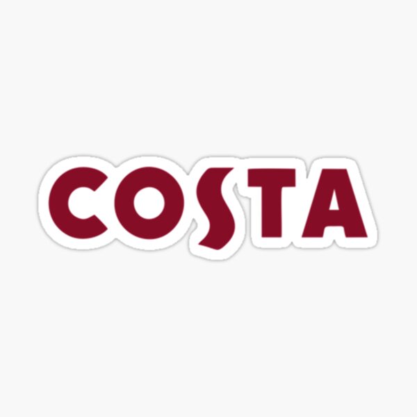 "brilliant Coffee Costa " Sticker for Sale by TheStudio721 | Redbubble
