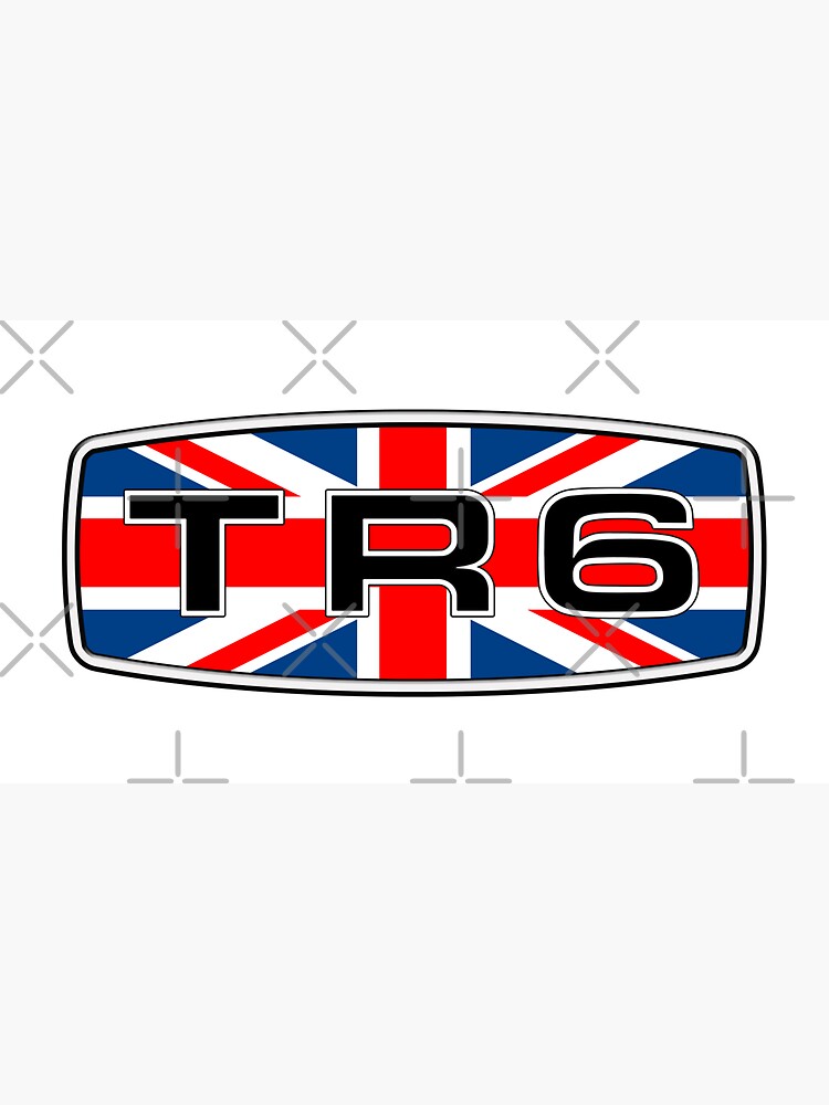 "Triumph TR6 Badge with Union Flag" Cap for Sale by CellularSong ...