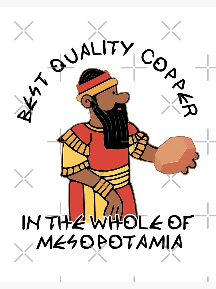 "EA Nasir Complaint Tablet Copper Merchant" Art Board Print for Sale by ...