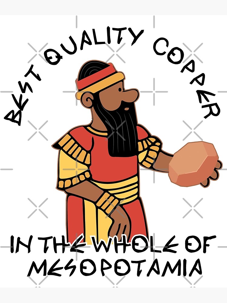 "EA Nasir Complaint Tablet Copper Merchant" Poster by alltheprints ...