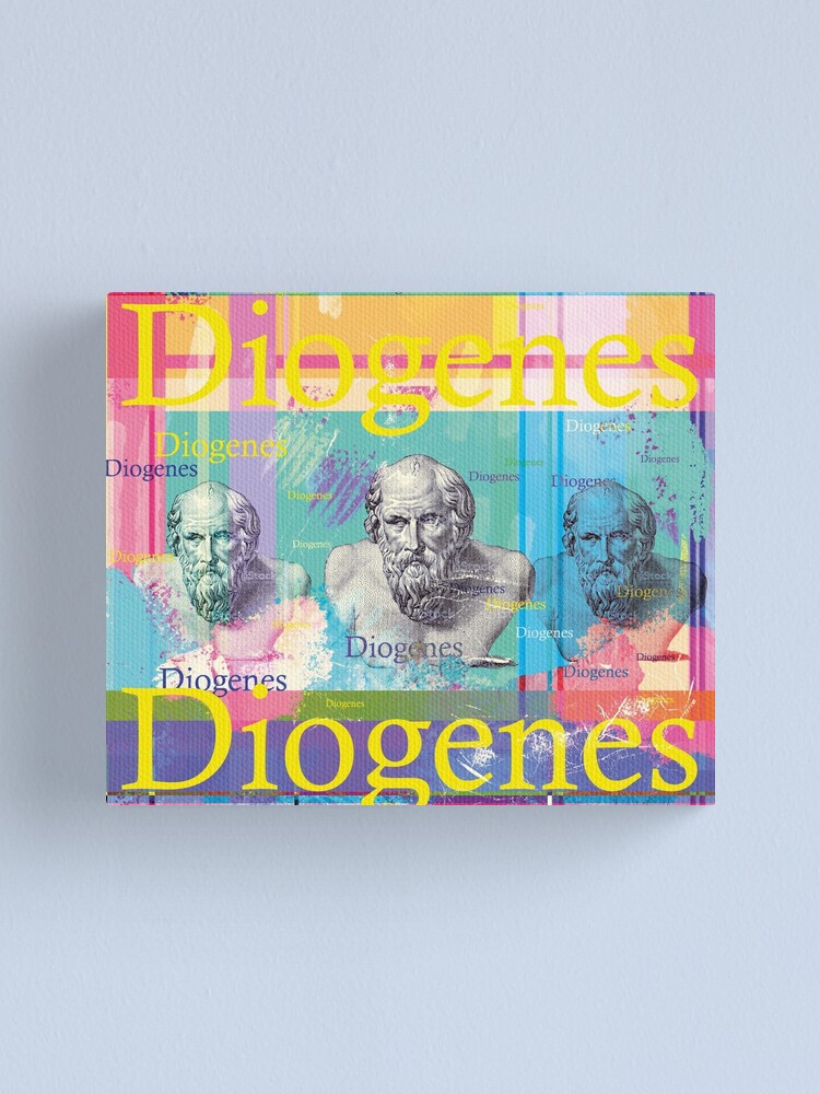 "aesthetic Diogenes portrait, known ancient Greek philosopher, cynicism ...
