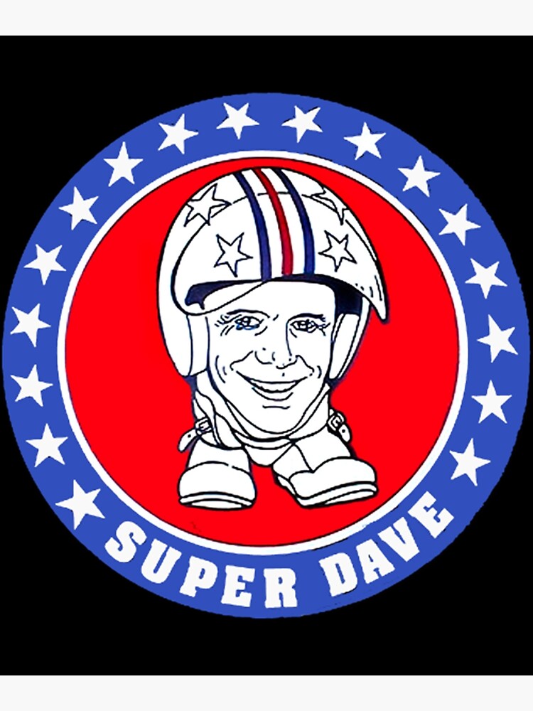 "Super Dave Osborne T-ShirtSuper Dave logo" Poster for Sale by AranLord ...