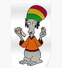 American Dad Roger Disguises Poster