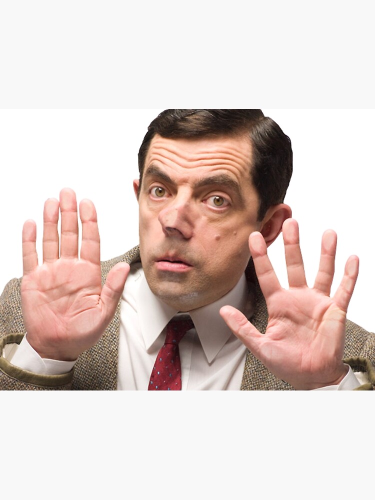 "Mr. Bean Rowan Atkinson Drawing DESIGN" Poster for Sale by HansdaBayar ...