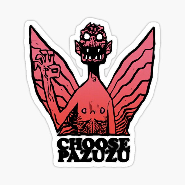"Choose Pazuzu" Sticker for Sale by Yolandaalhoun | Redbubble