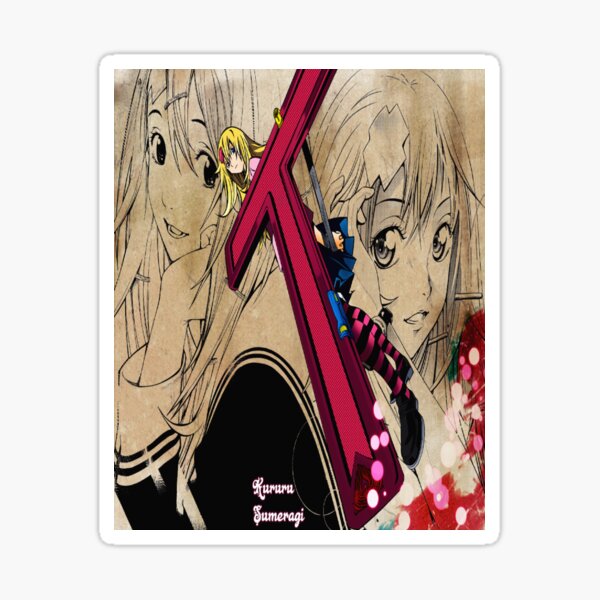 "Sumeragi Kururu (Air Gear)" Sticker for Sale by scream1212 | Redbubble