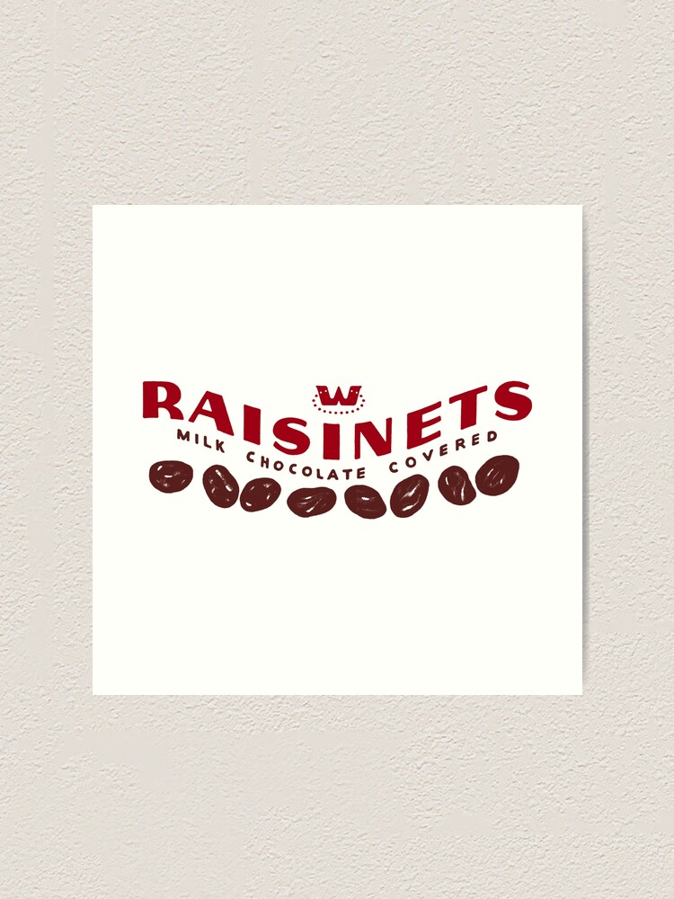 " The Best Movie Theater Raisinets Logo 70s - Chocolate-covered logo ...