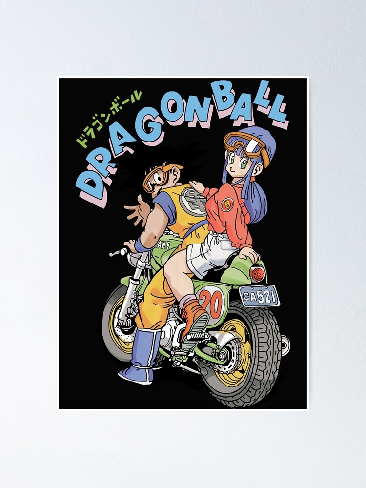 "Goku And Bulma - Dragon Ball" Poster for Sale by freitasharmoixj ...