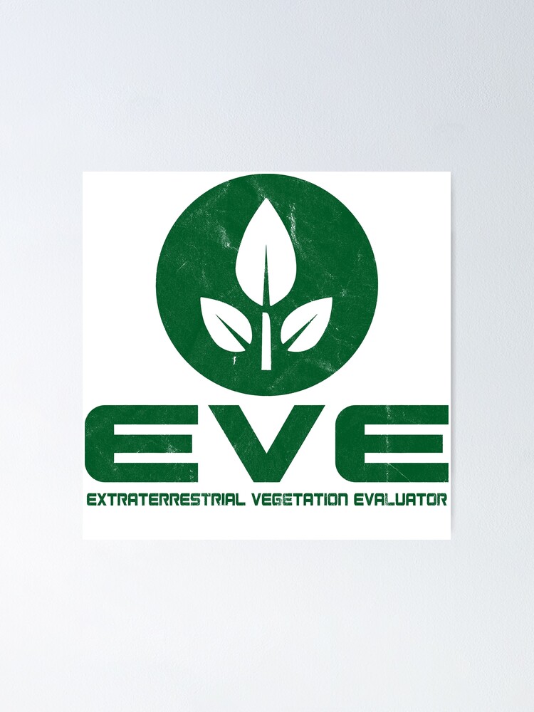 "Eve - Extraterrestrial Vegetation Evaluator - Wall E Inspired Sticker ...