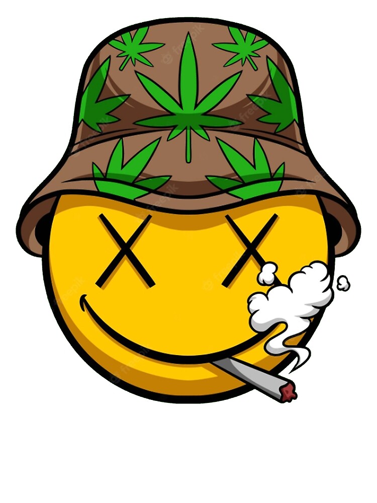 "Pot Leaf Happy Face Weed" Poster for Sale by Courtney1168 | Redbubble