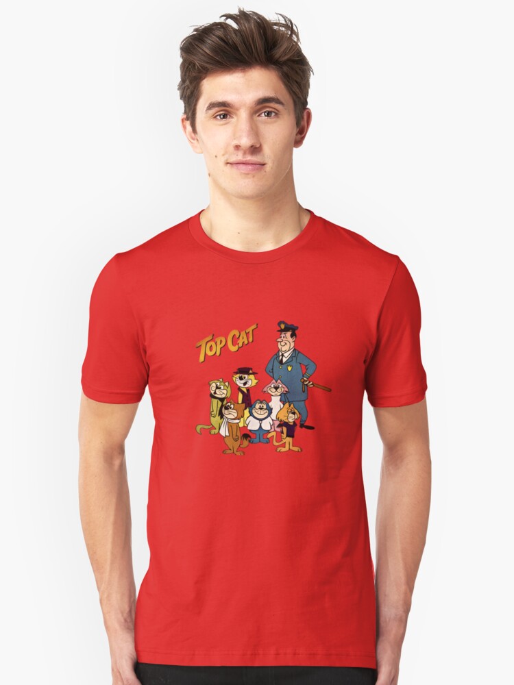 "Top Cat, Vintage Retro Cartoon, summer " T-shirt by RainbowRetro ...