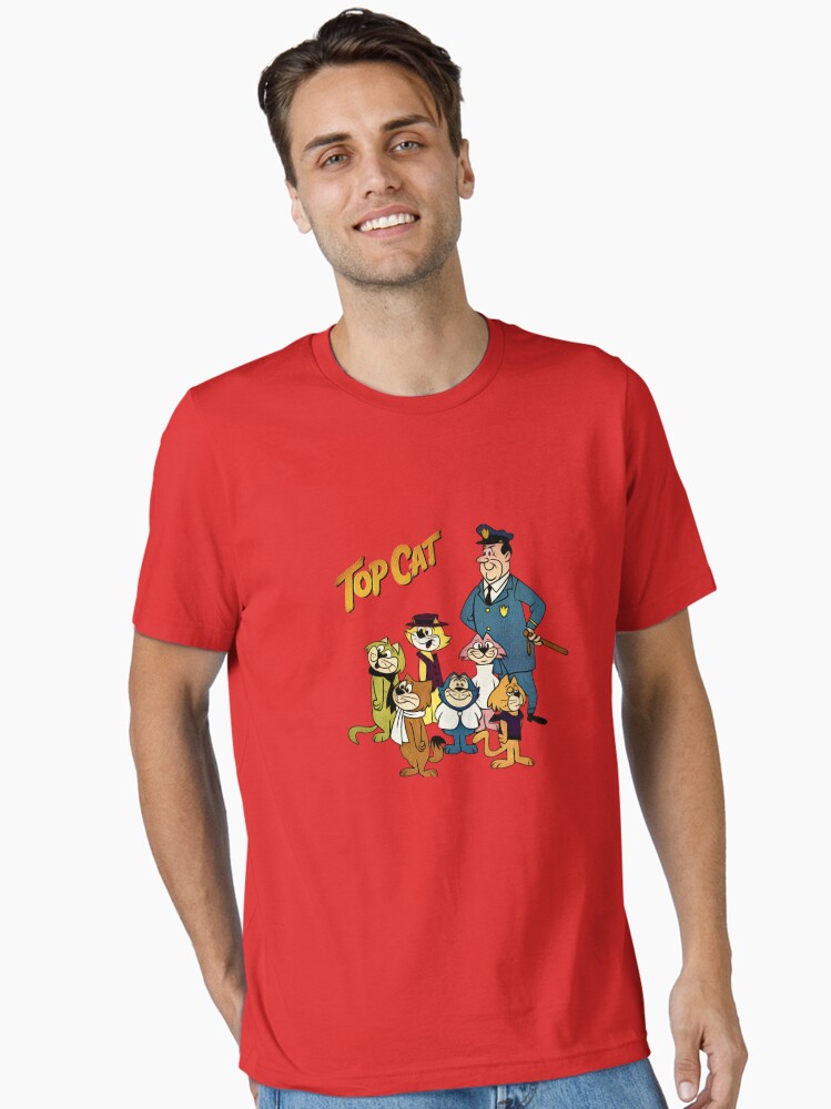 "Top Cat, Vintage Retro Cartoon, summer " Essential T-Shirt for Sale by ...